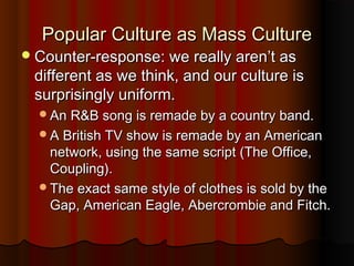 What is Popular Culture? | PPT