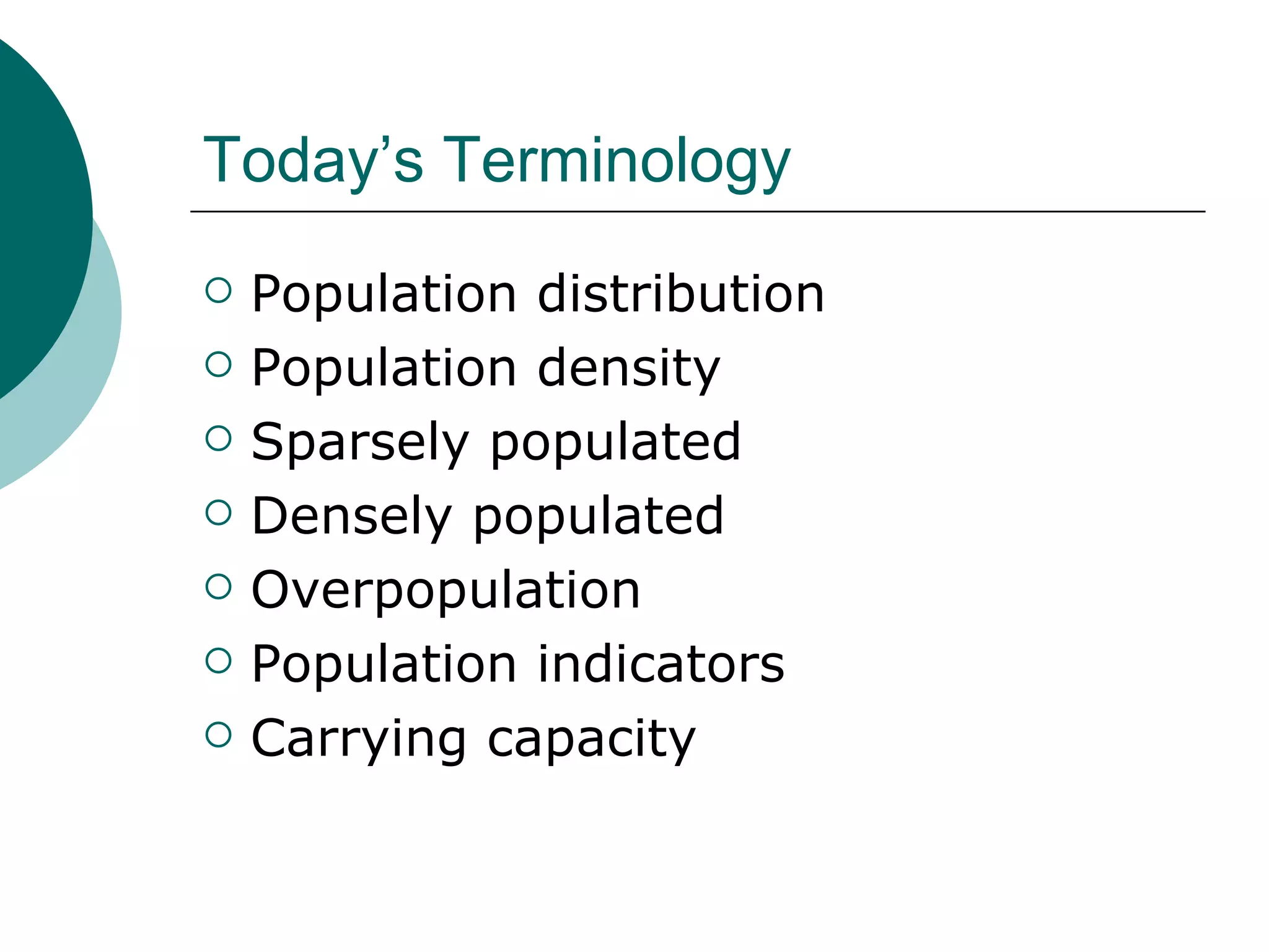 What is population geography and why study it | PPT