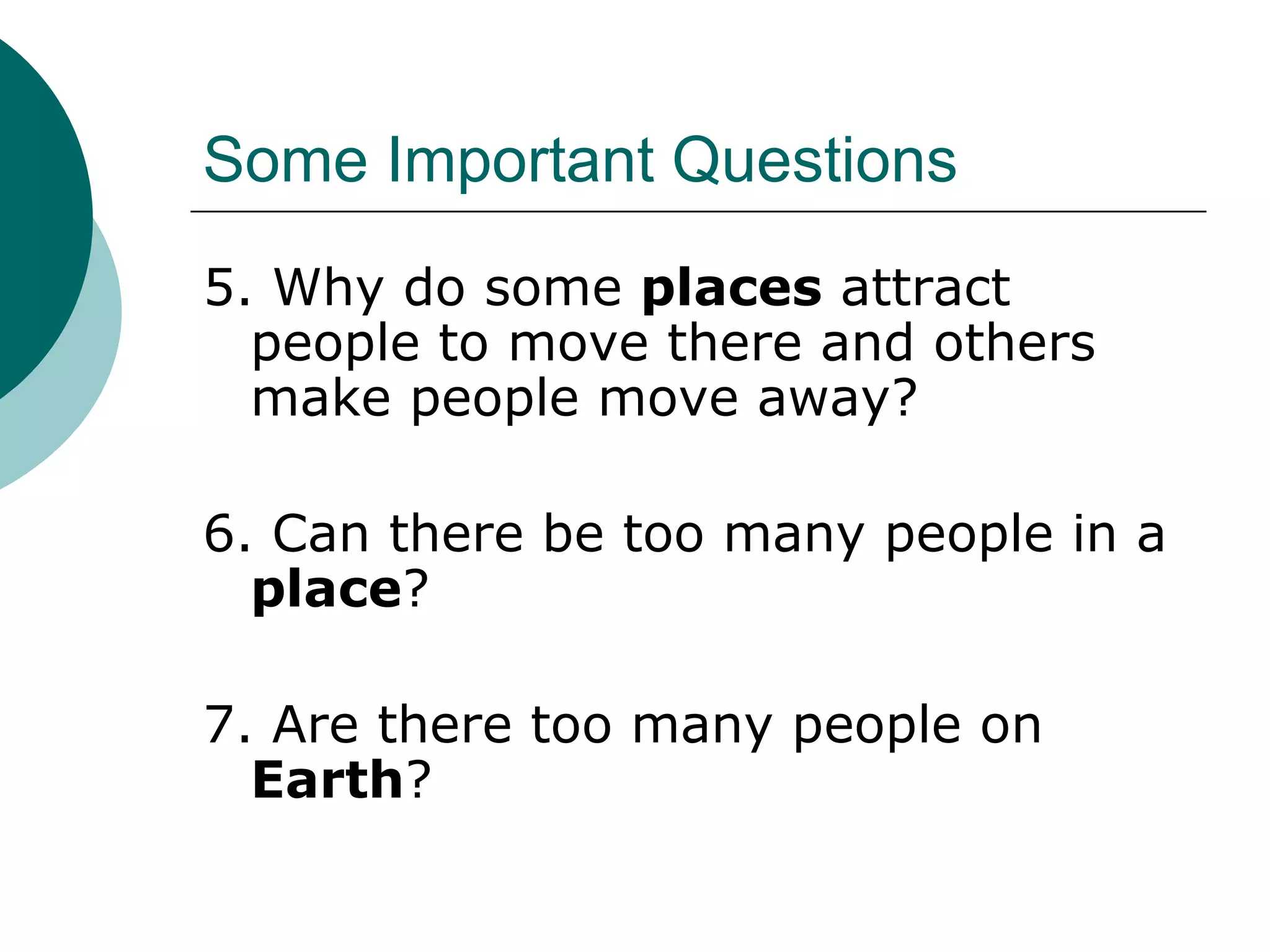 What is population geography and why study it | PPT