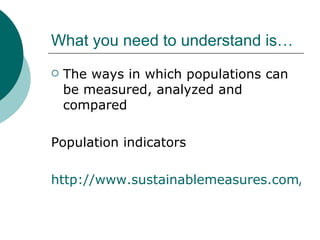 What is population geography and why study it | PPT