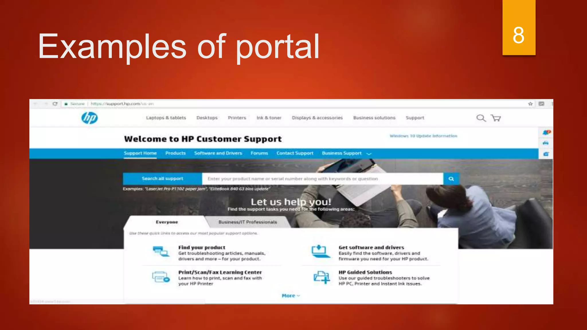 What is portal vs website | PPTX