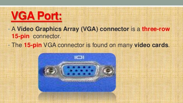 What is port and types? | PPTX