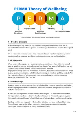 What is positive psychology (summary) the happiness blog | PDF
