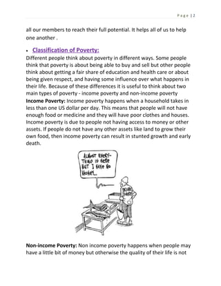 Assignment on Poverty Alleviation in Bangladesh | PDF