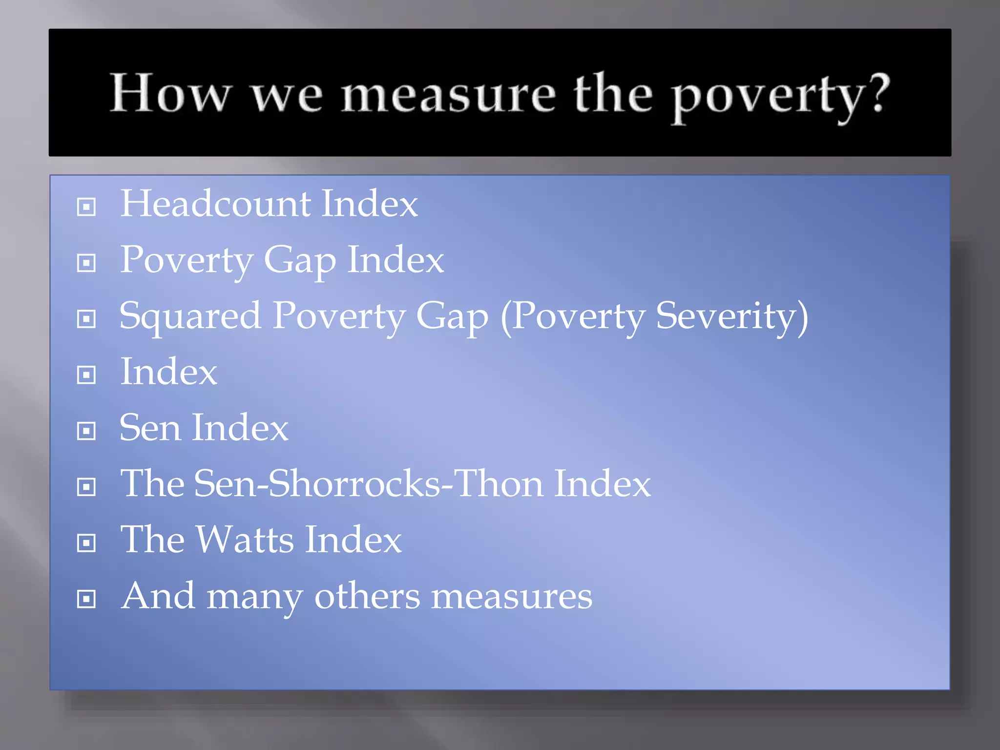 What is poverty | PPTX
