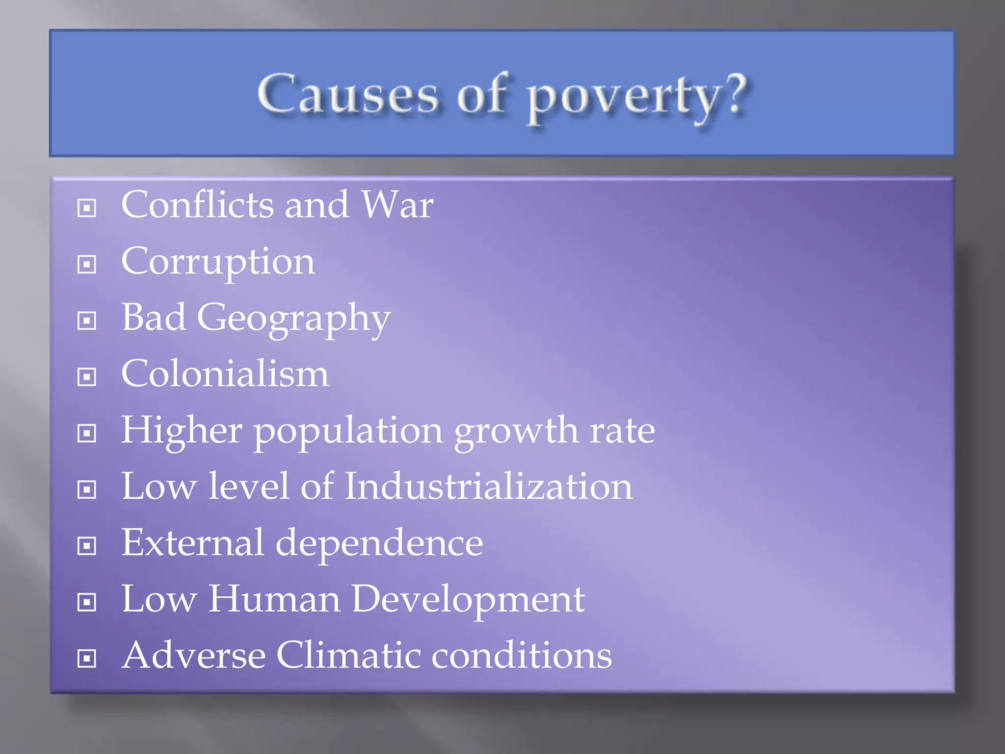 What is poverty | PPTX