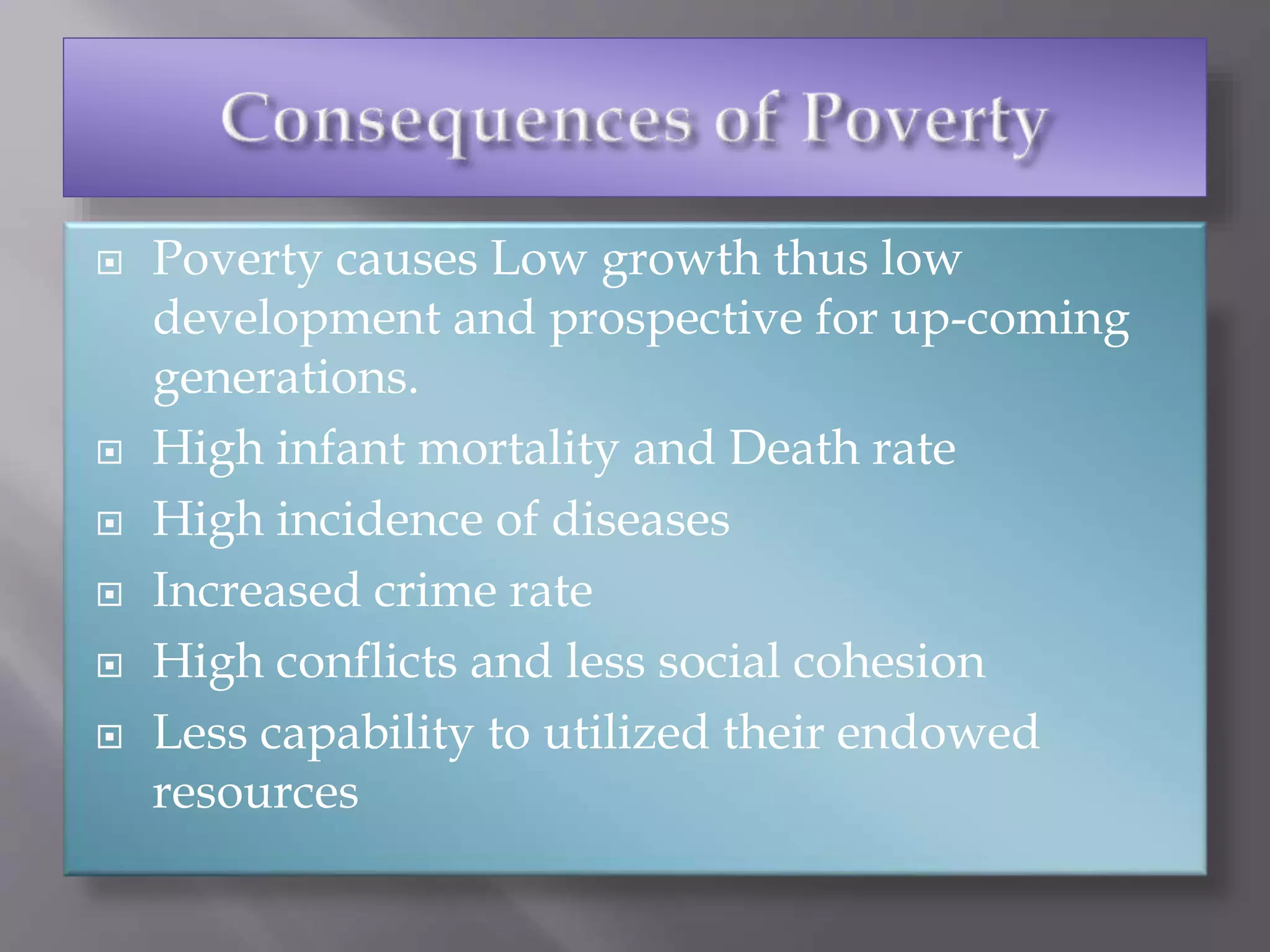 What is poverty | PPTX
