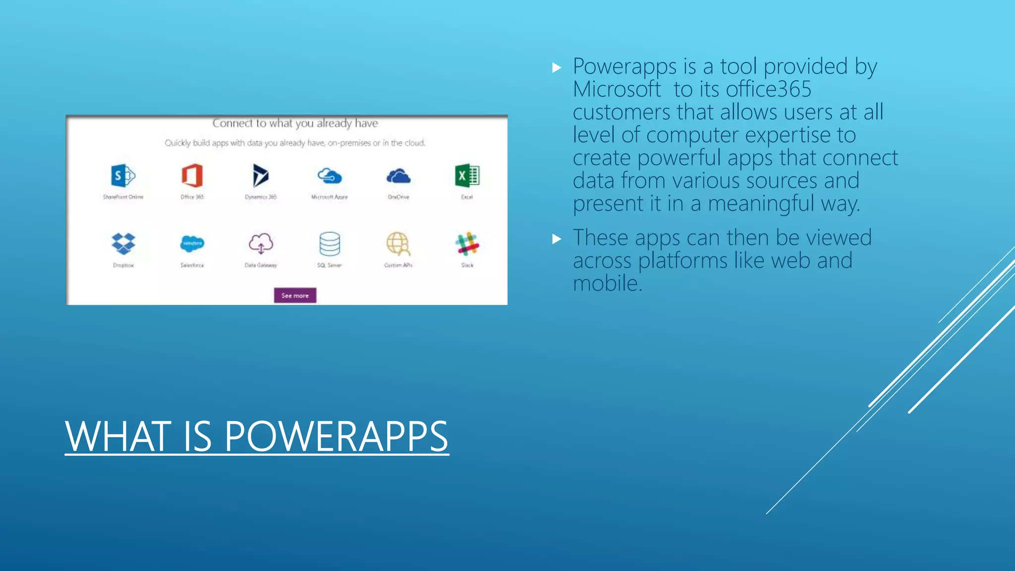 What is power apps | PPTX