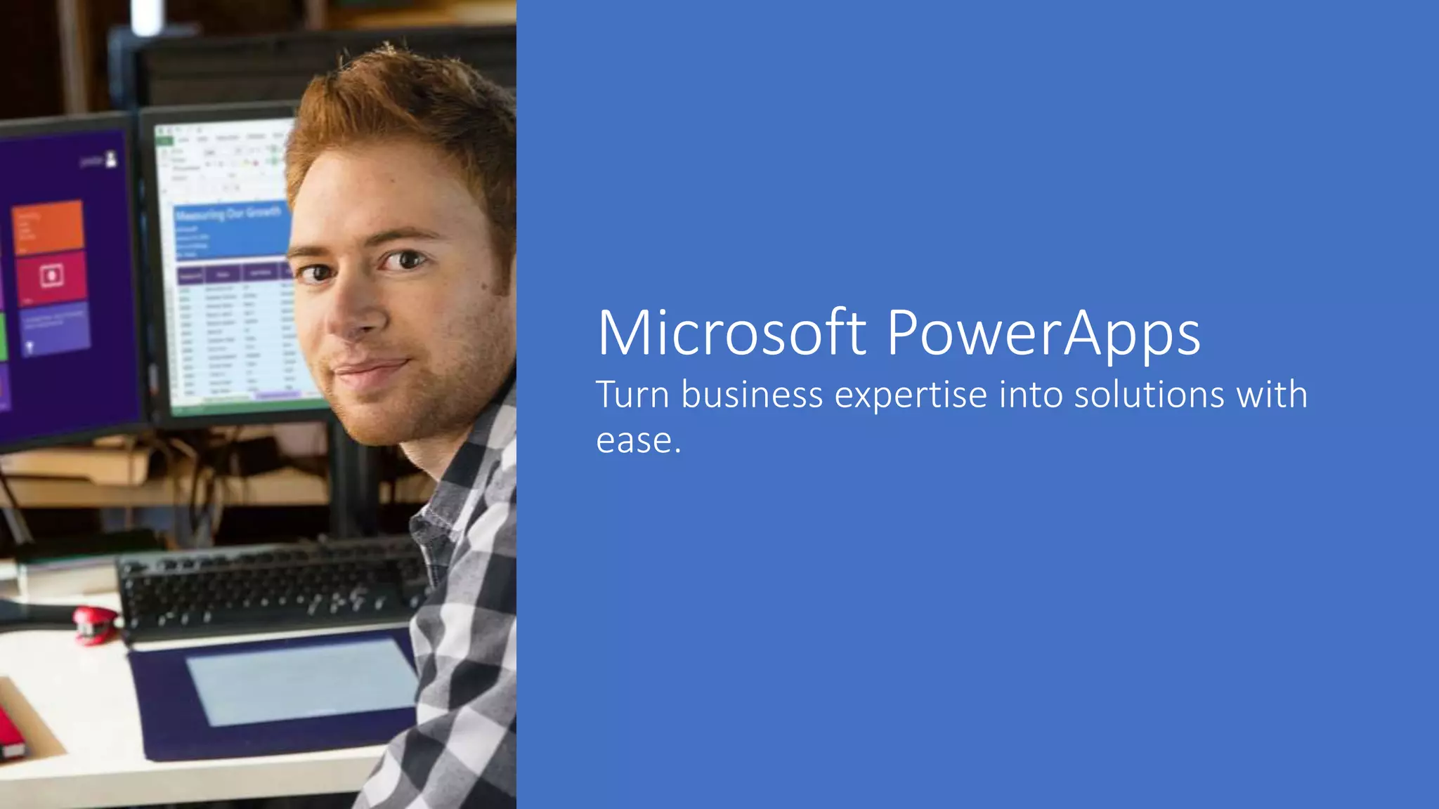What is Microsoft PowerApps? | PPT