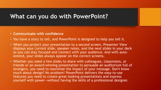 What is power point | PPTX