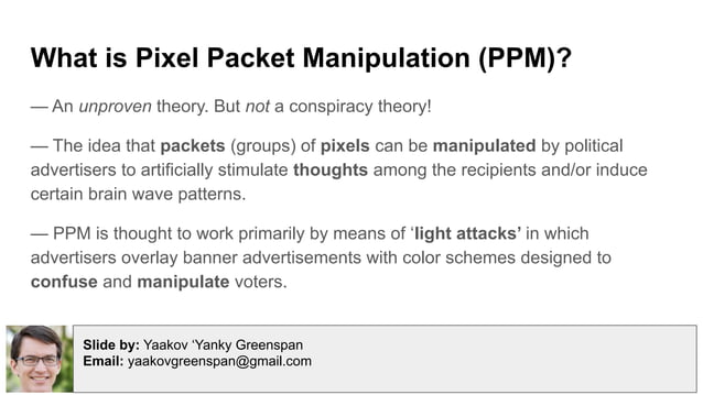 What is Pixel Packet Manipulation (PPM)? | PPT