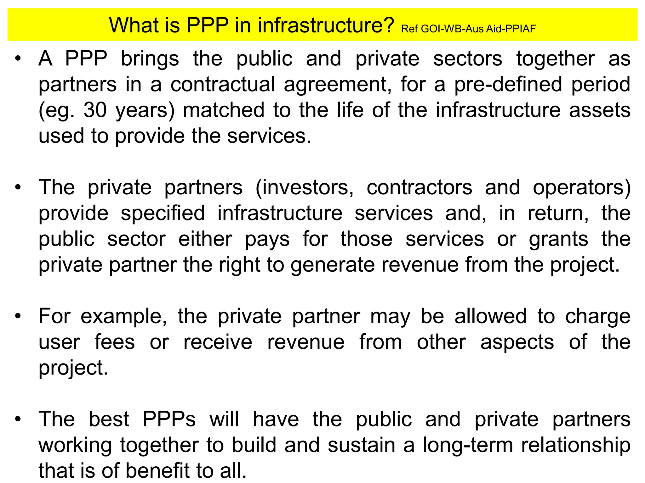 What is ppp and when to use ppp | PPT