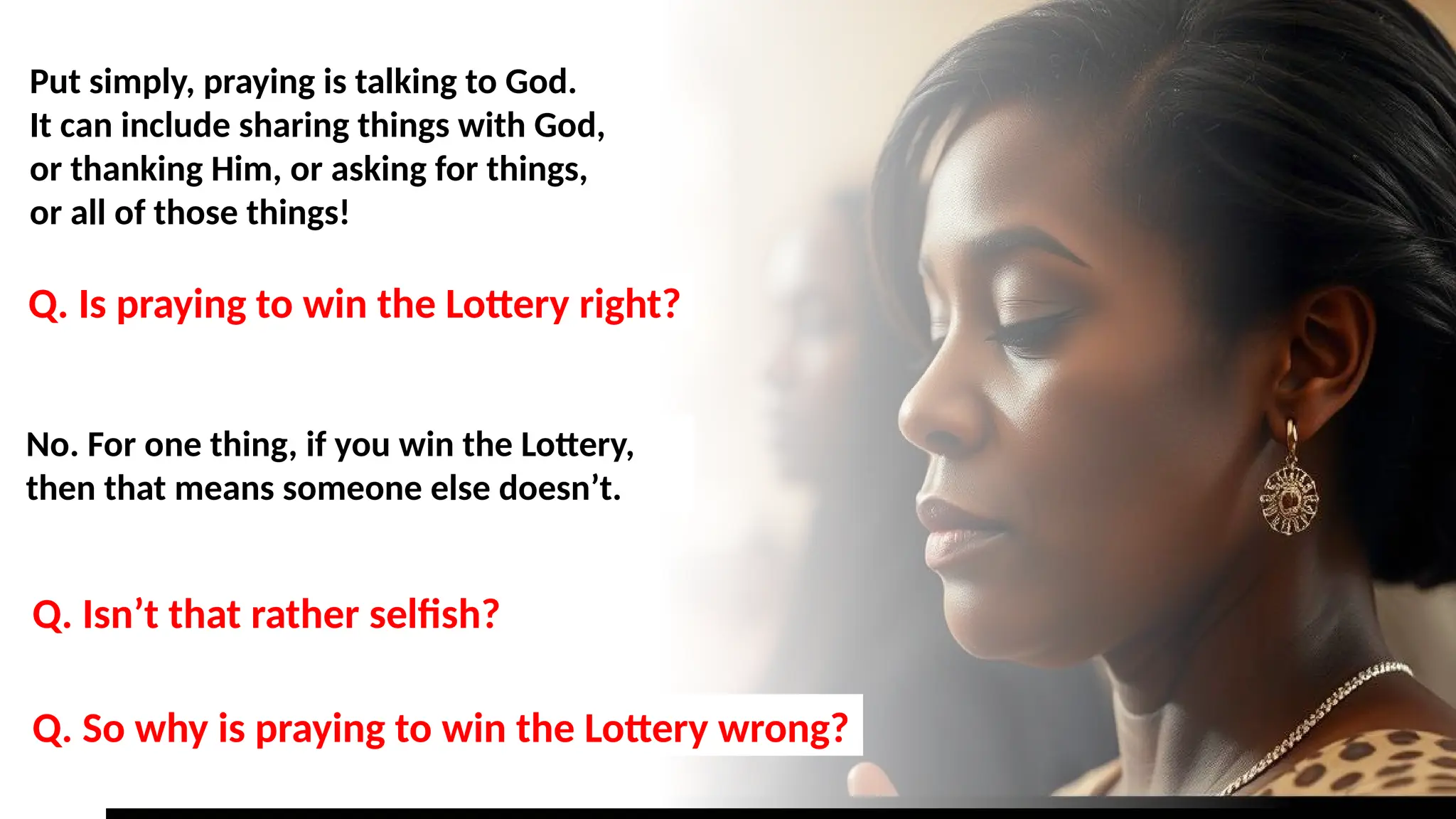 What is prayer and what is not praying Lesson Plan for Primary School ...