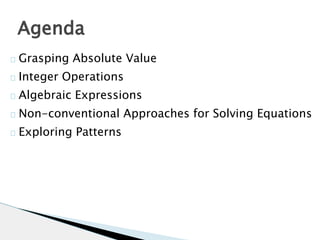 What is Pre-Algebra? | PPTX