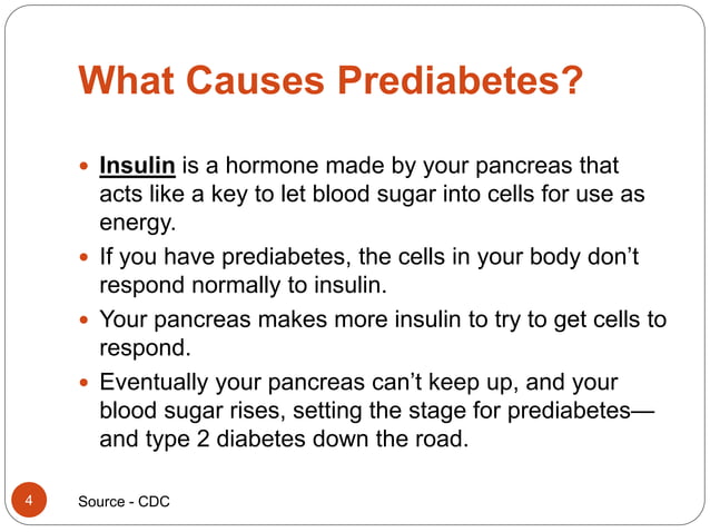 What is Prediabetes.pptx | Diabetes | Diseases and Conditions