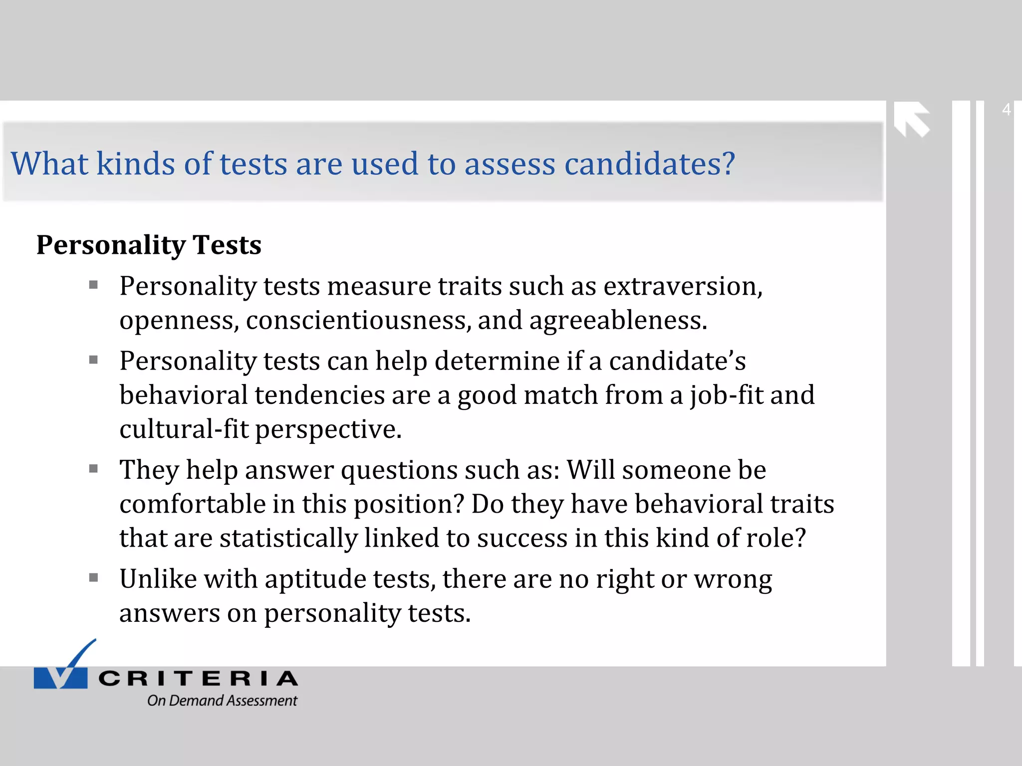 What is Pre-Employment Testing? | PDF