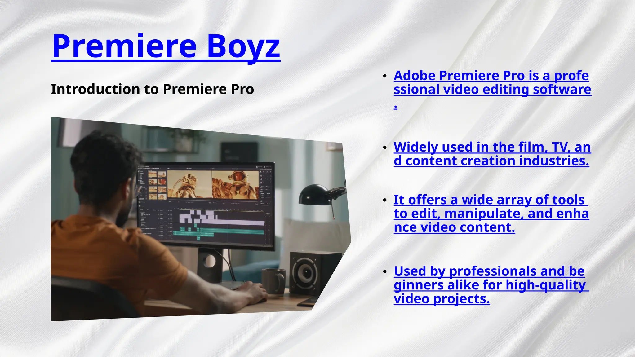 What Is Premiere Pro Complete Guide Step By Step Pptx