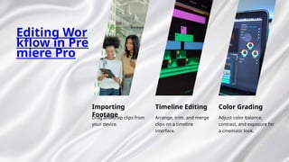 What is Premiere Pro | Complete Guide Step by Step. | PPTX