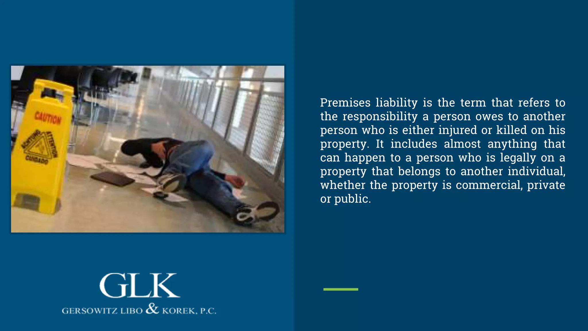 What Is “Premises Liability”? | PPTX | Injuries | Diseases and Conditions