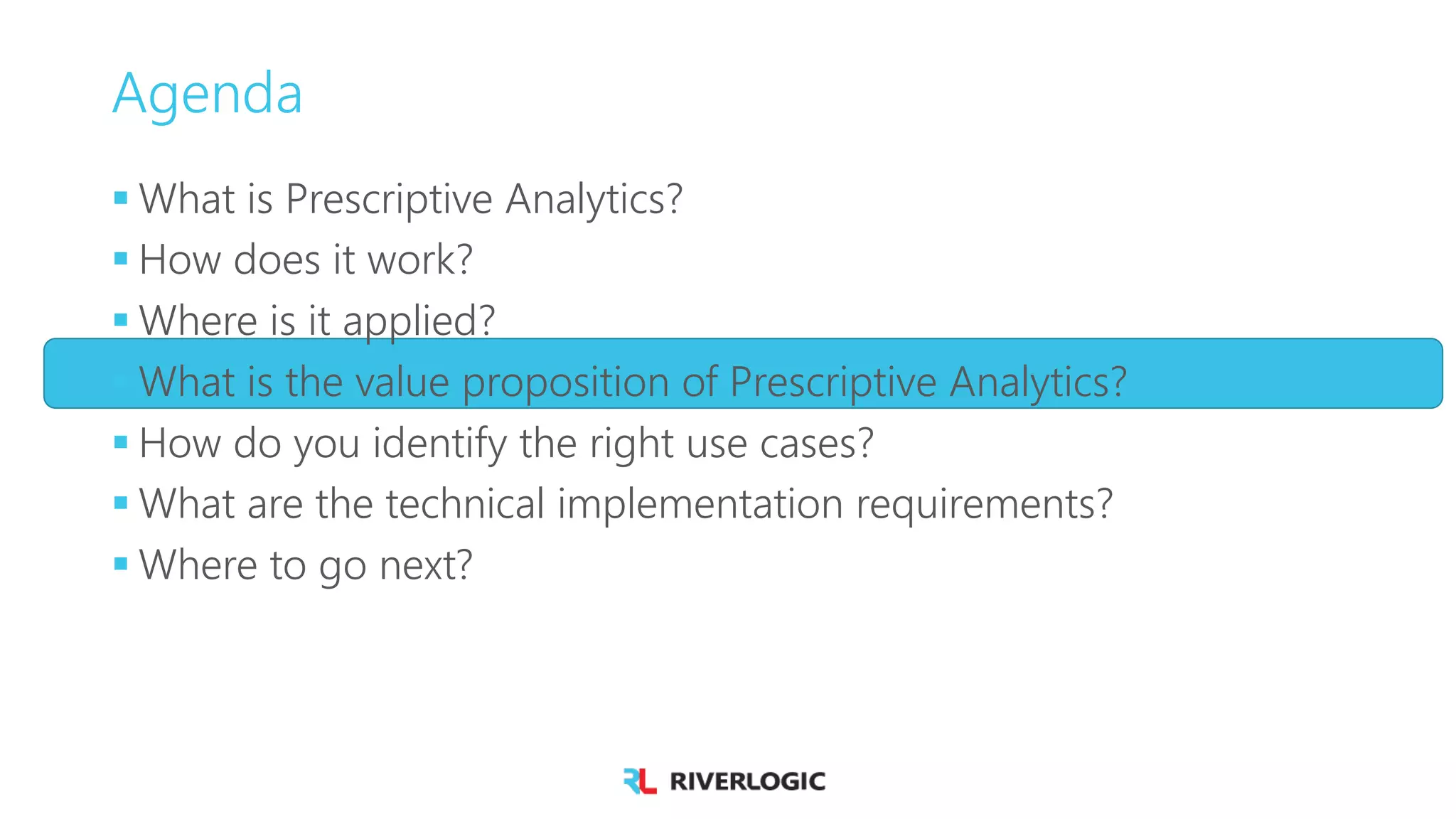 What Is Prescriptive Analytics? Your 5-Minute Overview | PDF