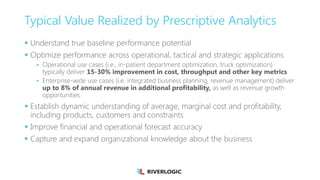 What Is Prescriptive Analytics? Your 5-Minute Overview | PDF
