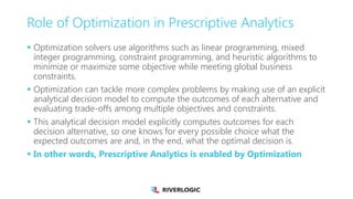 What Is Prescriptive Analytics? Your 5-Minute Overview | PDF
