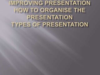 What is presentation | PPT