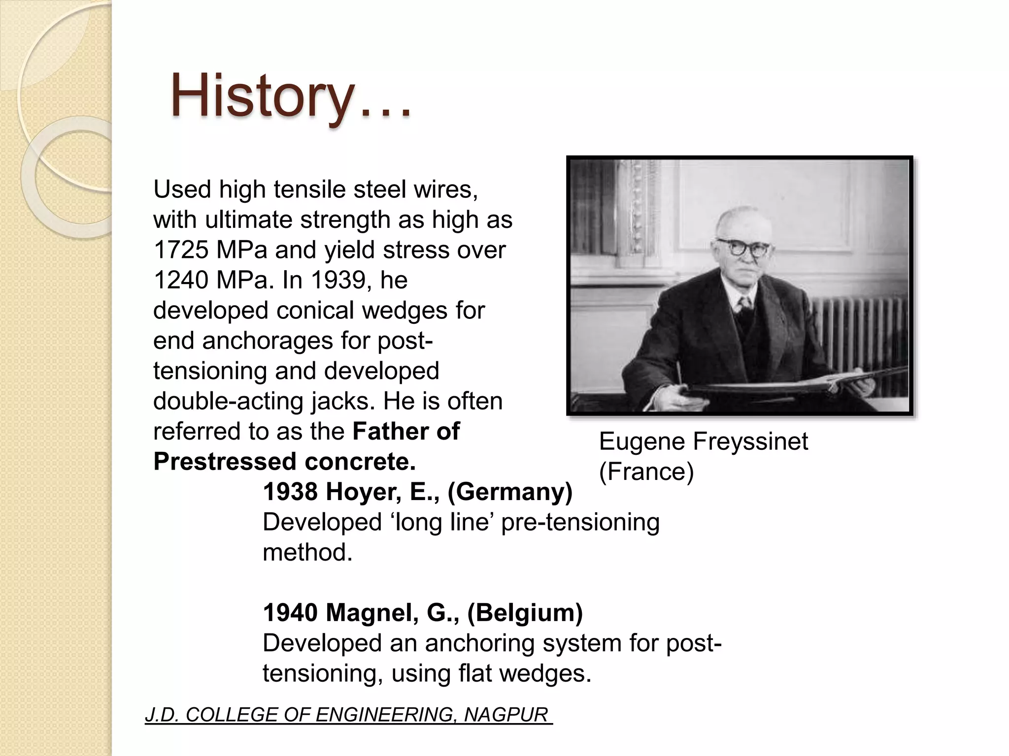 prestressed concrete | PPTX