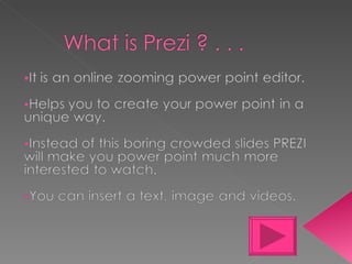 What is prezi | PPT