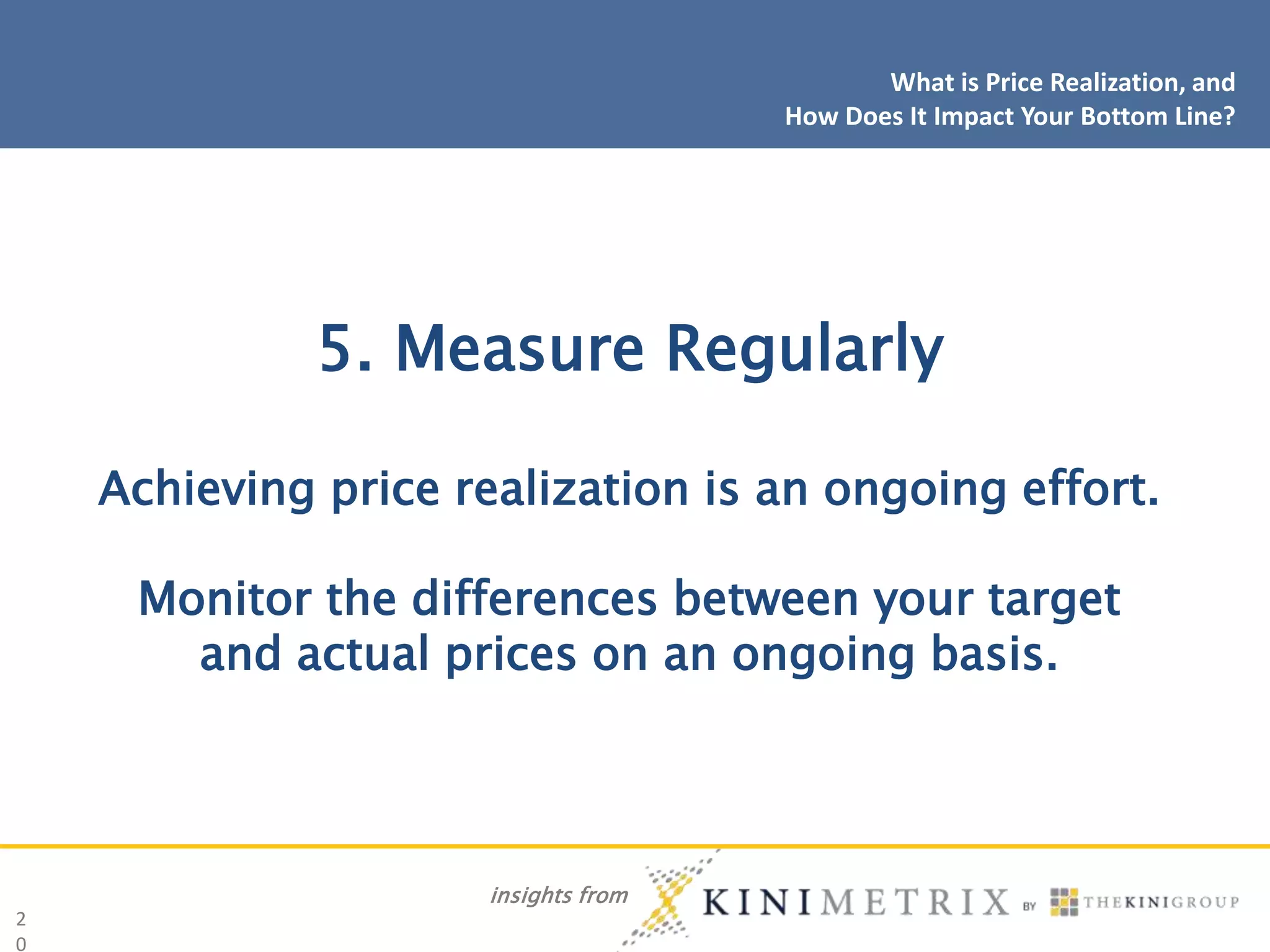 What is price realization | PPTX