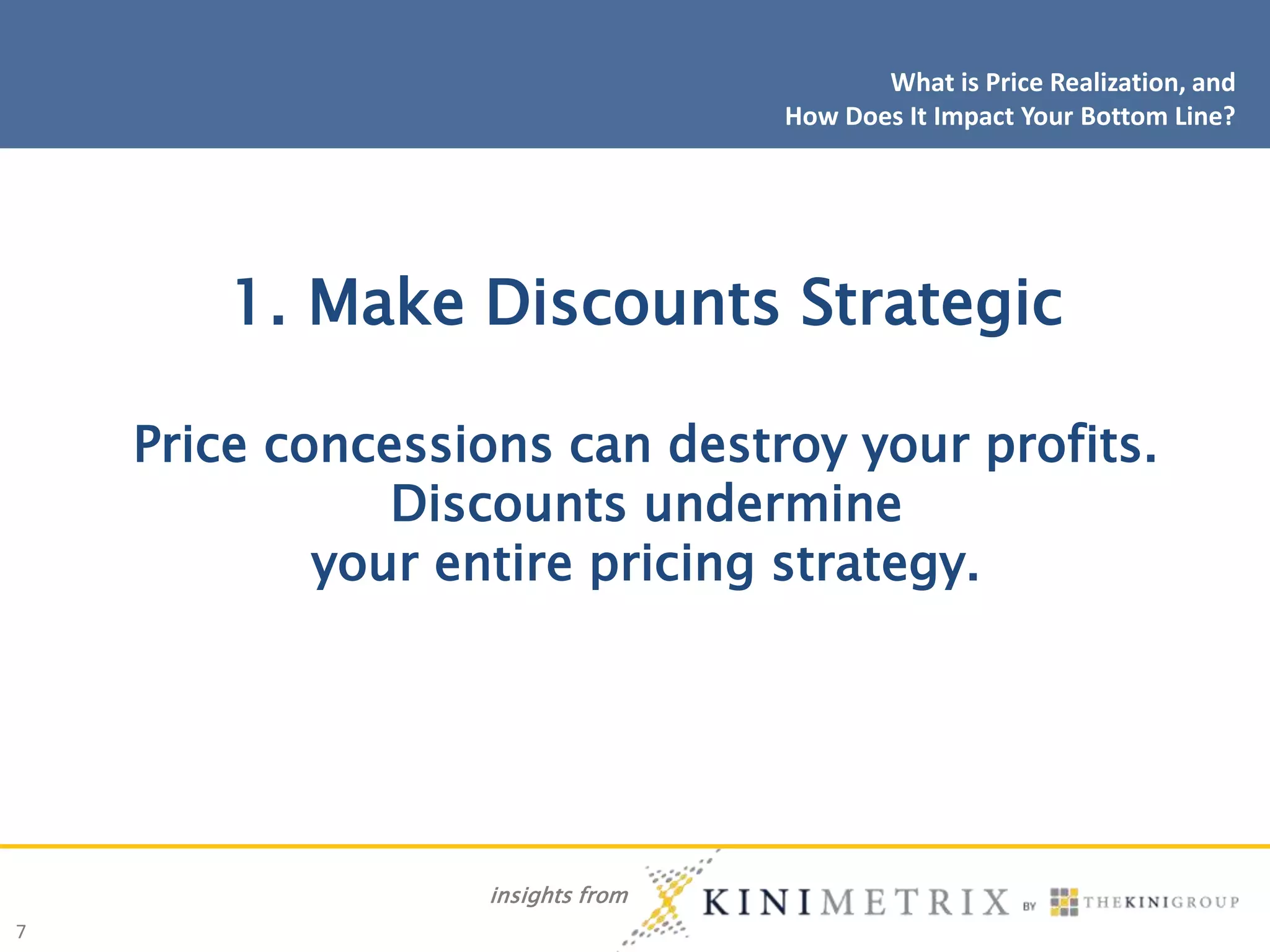 What is price realization | PPTX