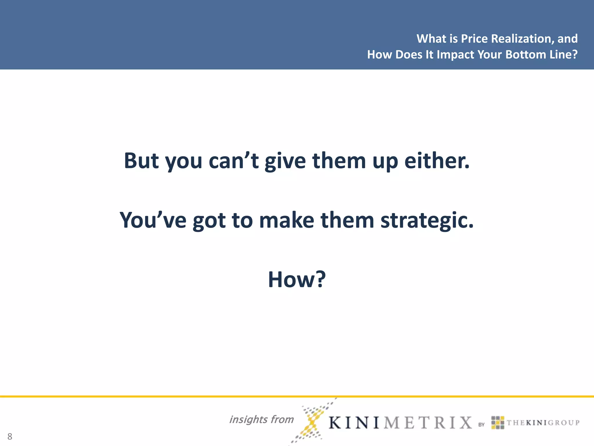 What is price realization | PPTX