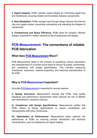What is Printed Circuit Board (PCB)? Understanding PCB Measurement | PDF
