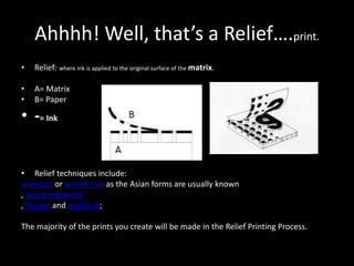 What is printmaking | PPT