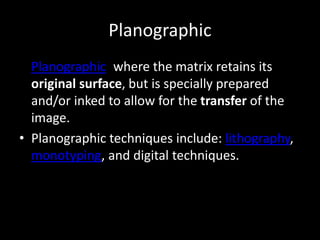 What is printmaking | PPT