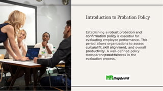 What is Probation Period, Probation Period Meaning | PPTX