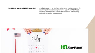 what is probation period, probation and confirmation policy | PPTX