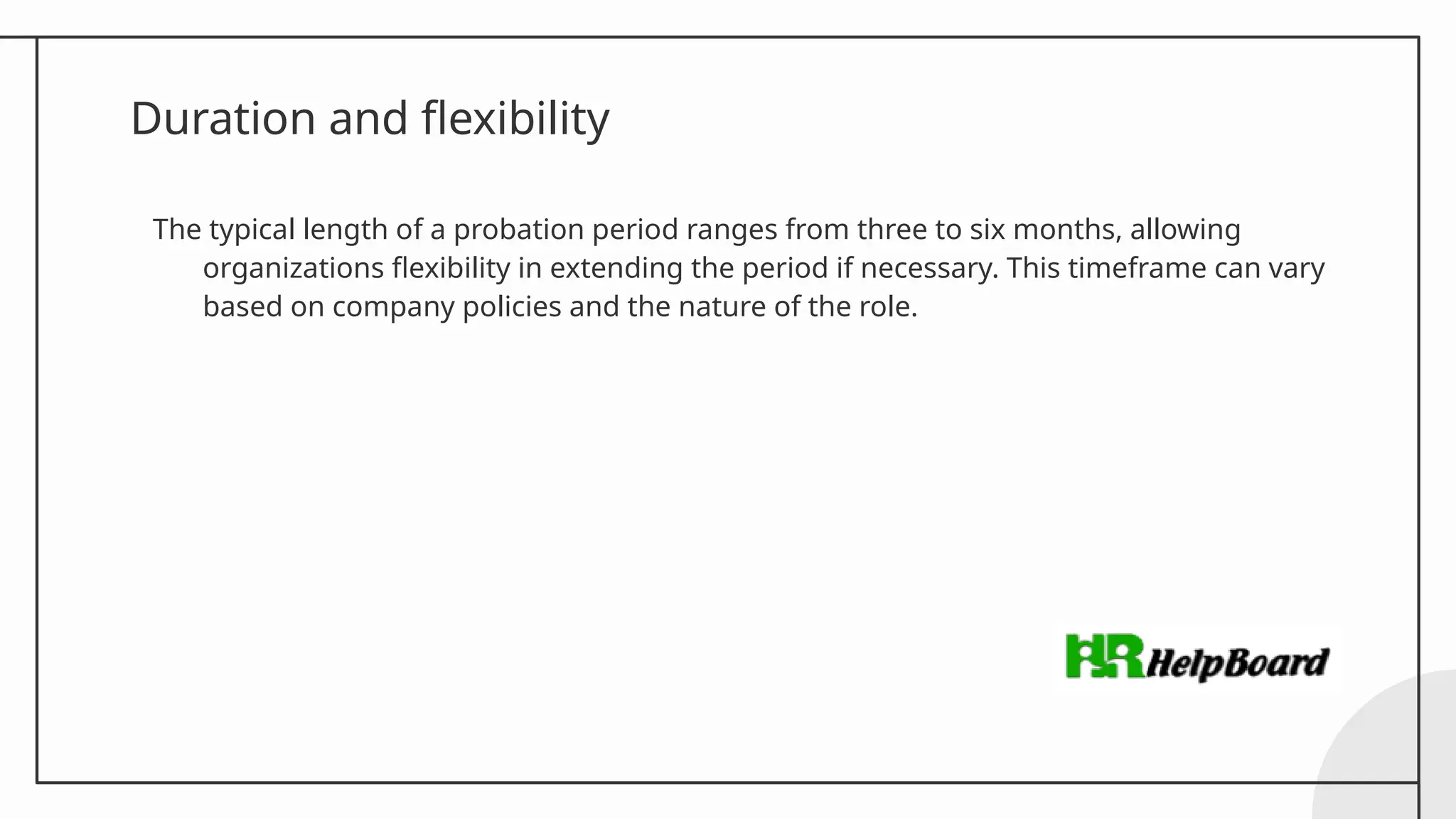 what is probation period , Probation and Confirmation Policy | PPTX
