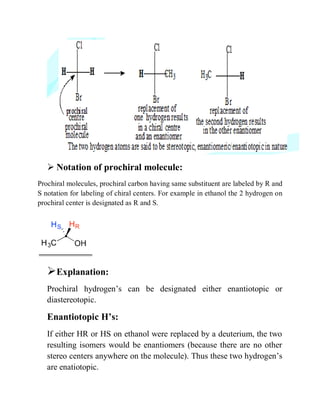 What is prochirality | PDF | Chemistry | Science
