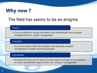 What is Program Management - An Overview | PPTX