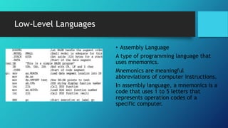 What is Programming and types of software | PDF