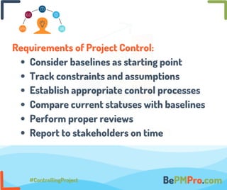 What is project control presentation | PDF
