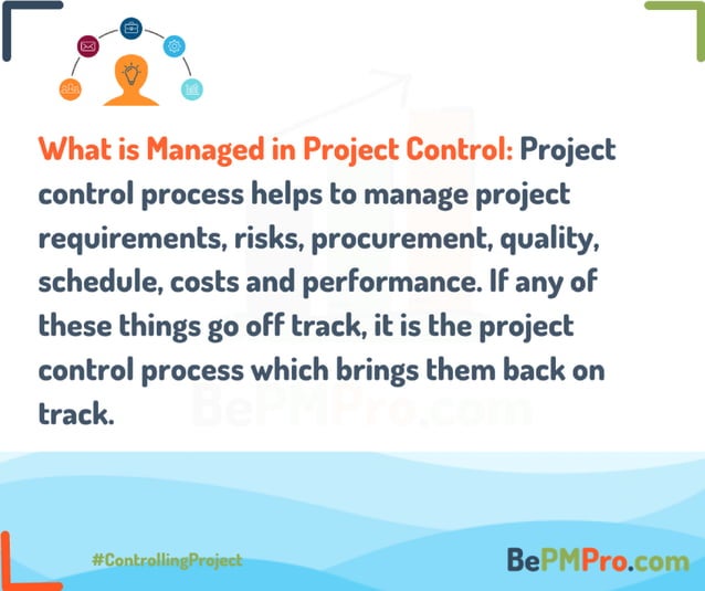 What is project control presentation | PDF