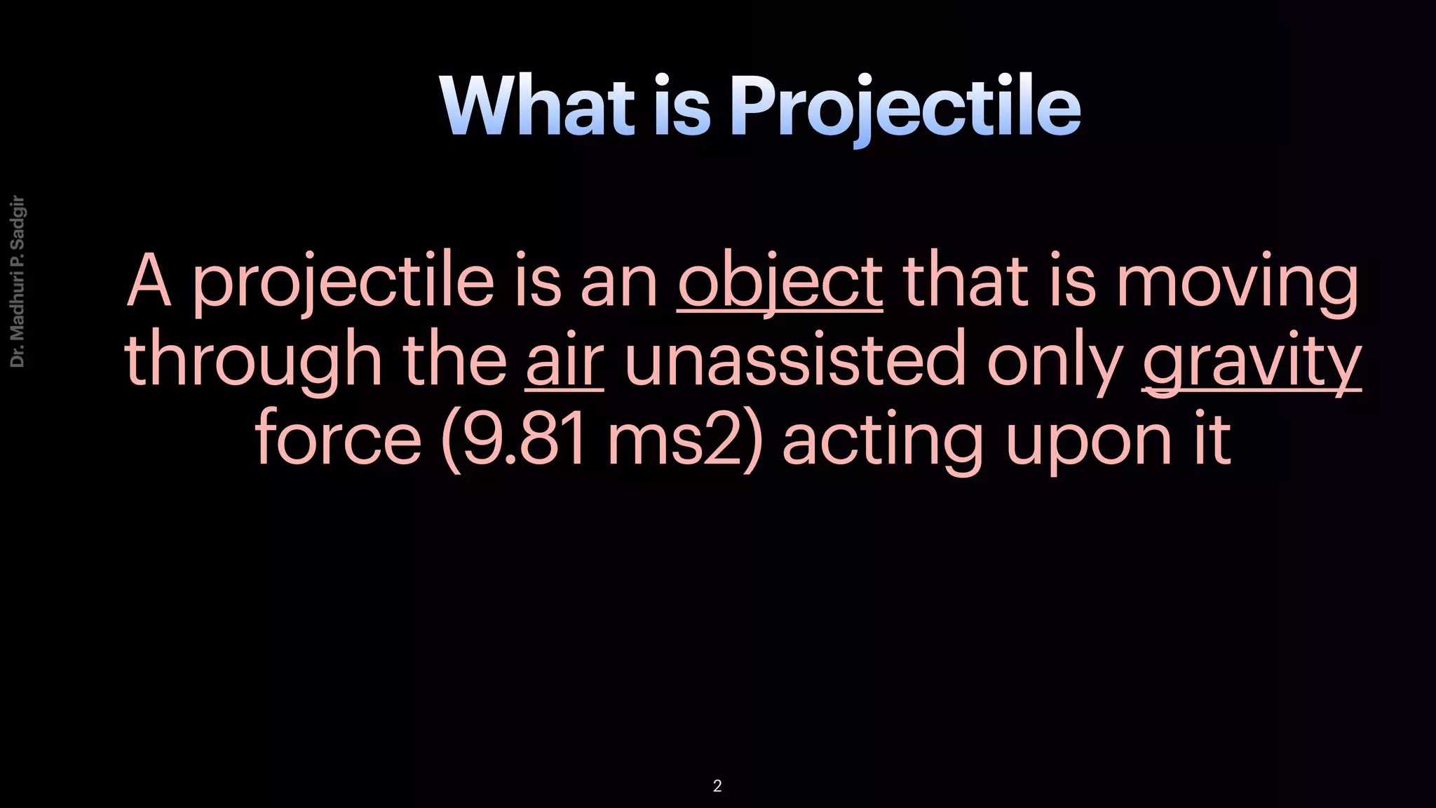 Projectile in Sports | PDF