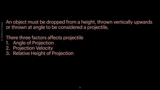 Projectile in Sports | PDF