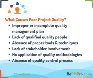 What is project quality presentation | PDF