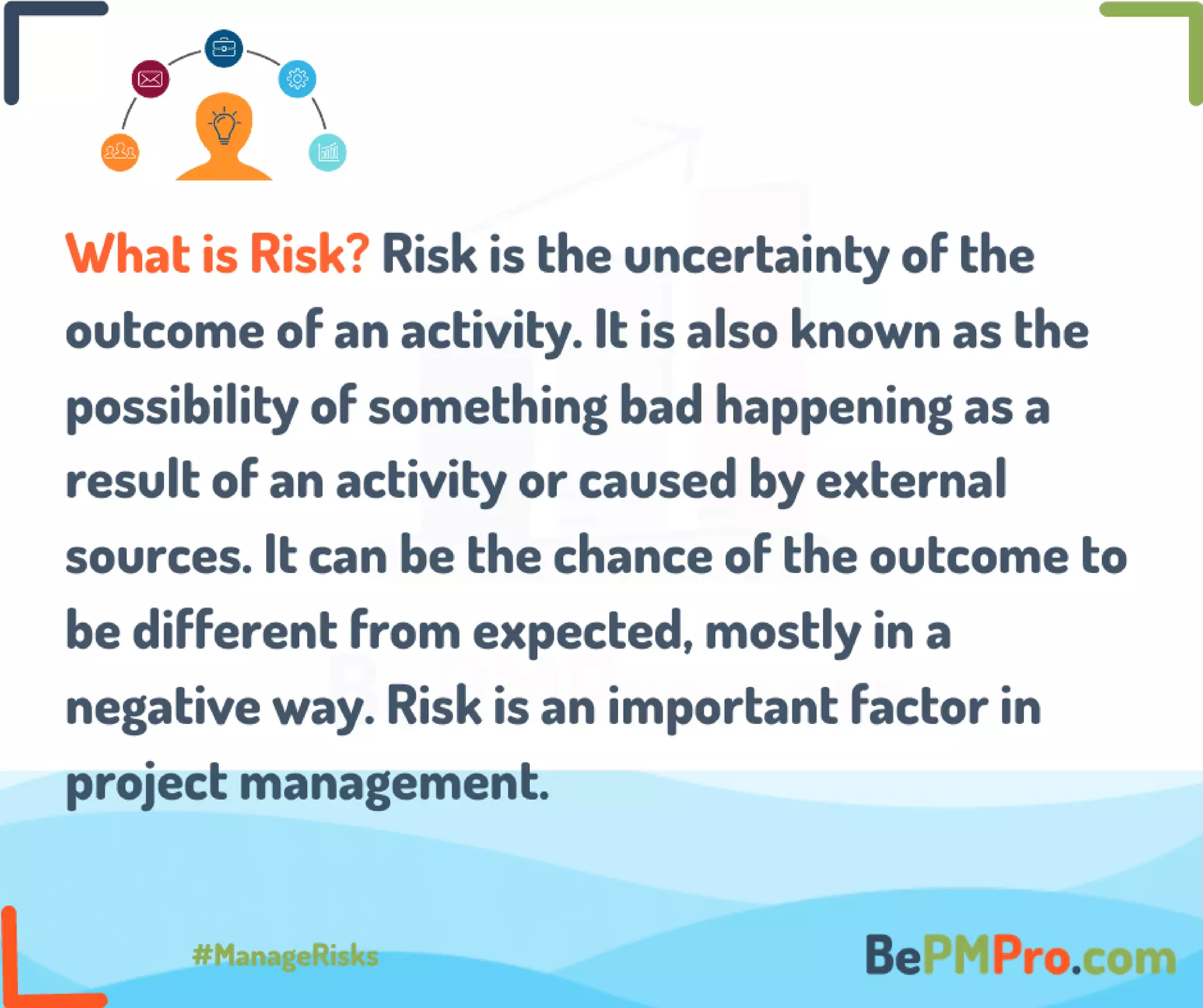 What is project risk presentation | PPT