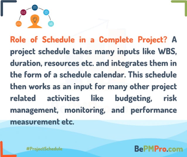 What is project scheduling presentation | PDF