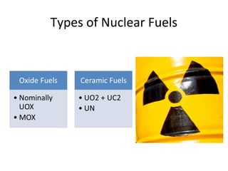 Non-proliferation and Growth of Nuclear Fuels | PPT