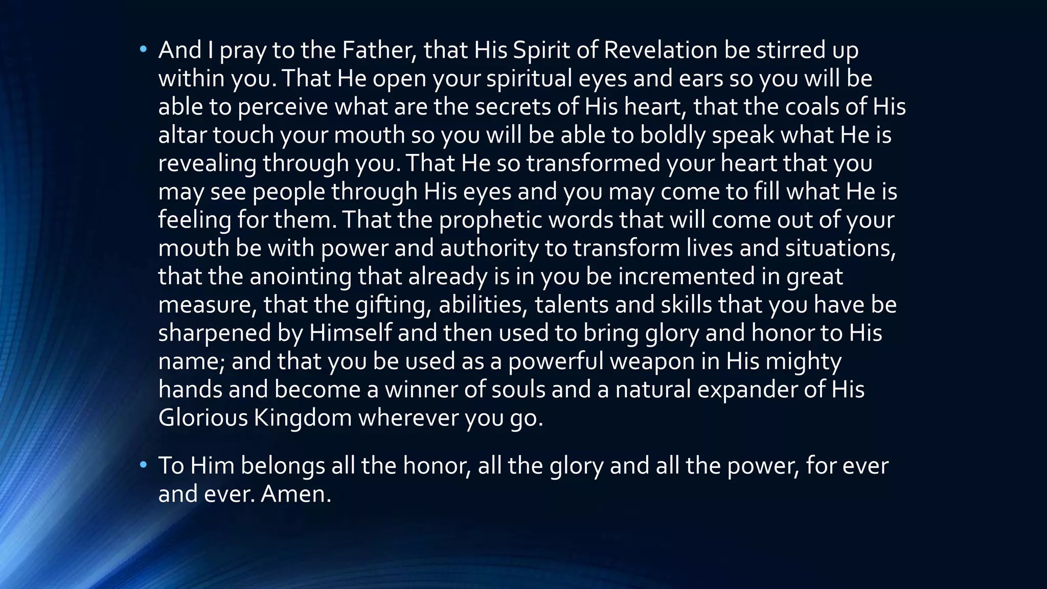 What is prophecy | PPTX